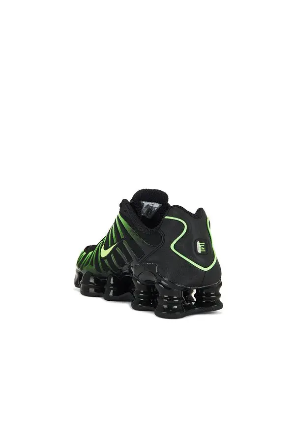 Nike Shox Tl Sneaker - Black & Green Strike - 20% Off | Editorialist